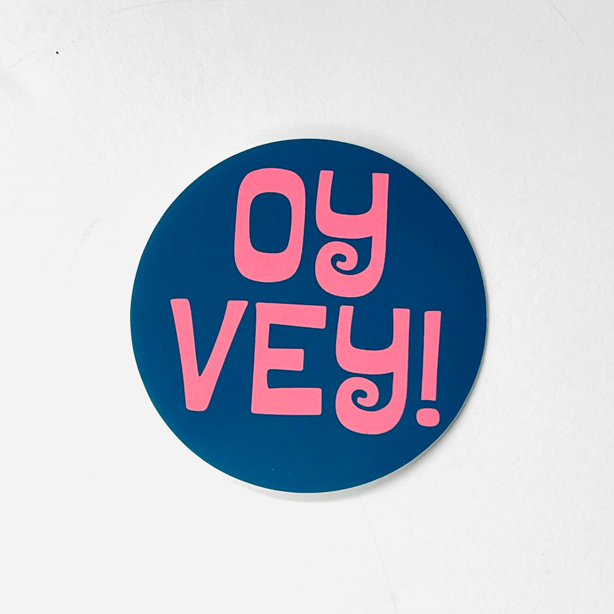 Oy Vey! Sticker – The Silver Spider
