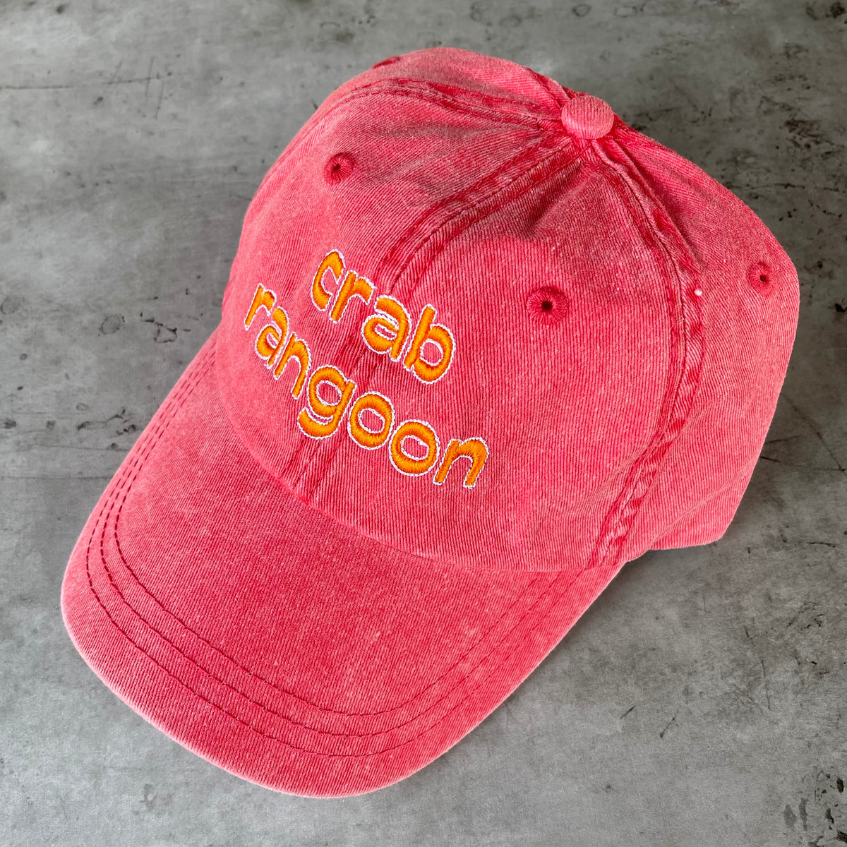 Crab rangoon Dad Hat – The Silver Spider