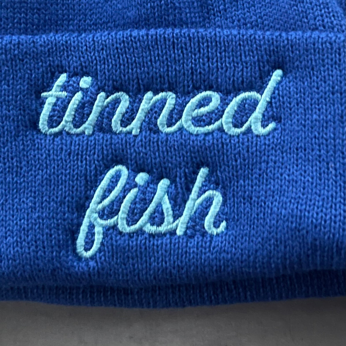 Tinned fish Beanie // made in the USA – The Silver Spider
