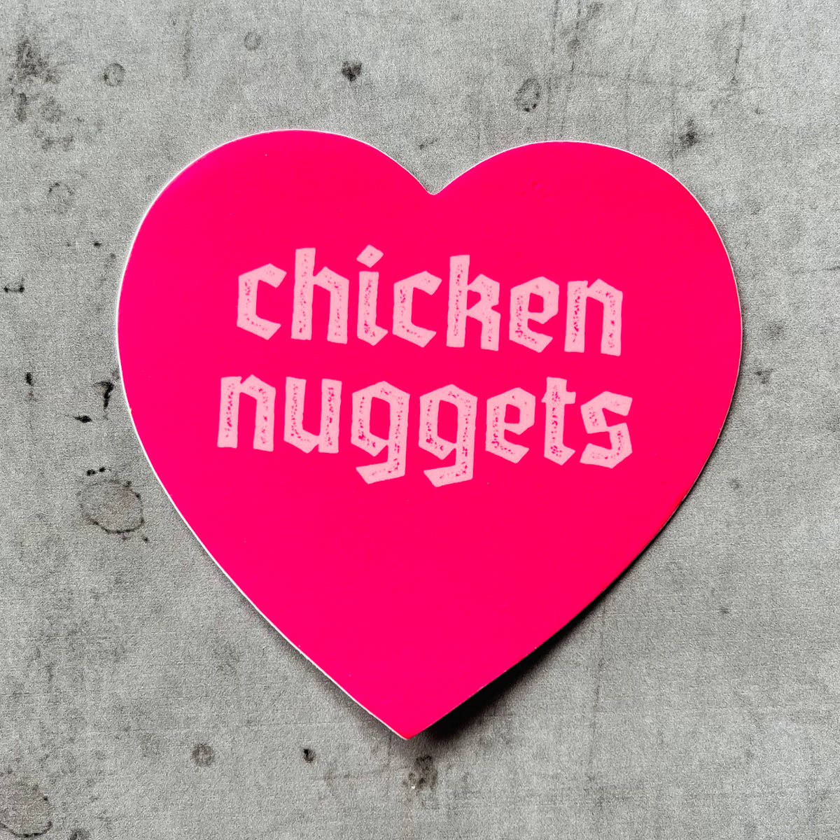 Chicken nuggets 3” Sticker – The Silver Spider
