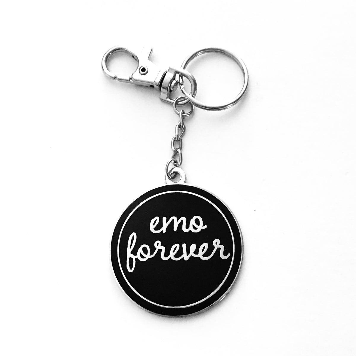 Emo Forever Keychain – The Silver Spider