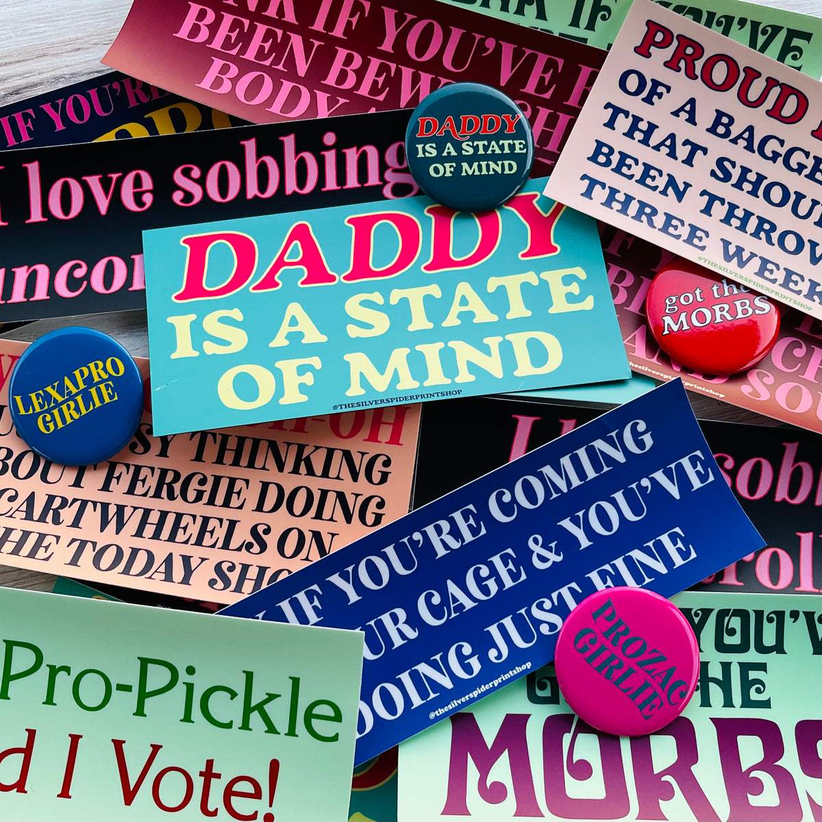 I’m Pro Pickle and I Vote Bumper Sticker – The Silver Spider