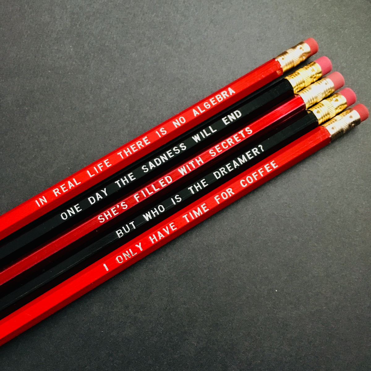Twin Peaks Pencil Set – The Silver Spider