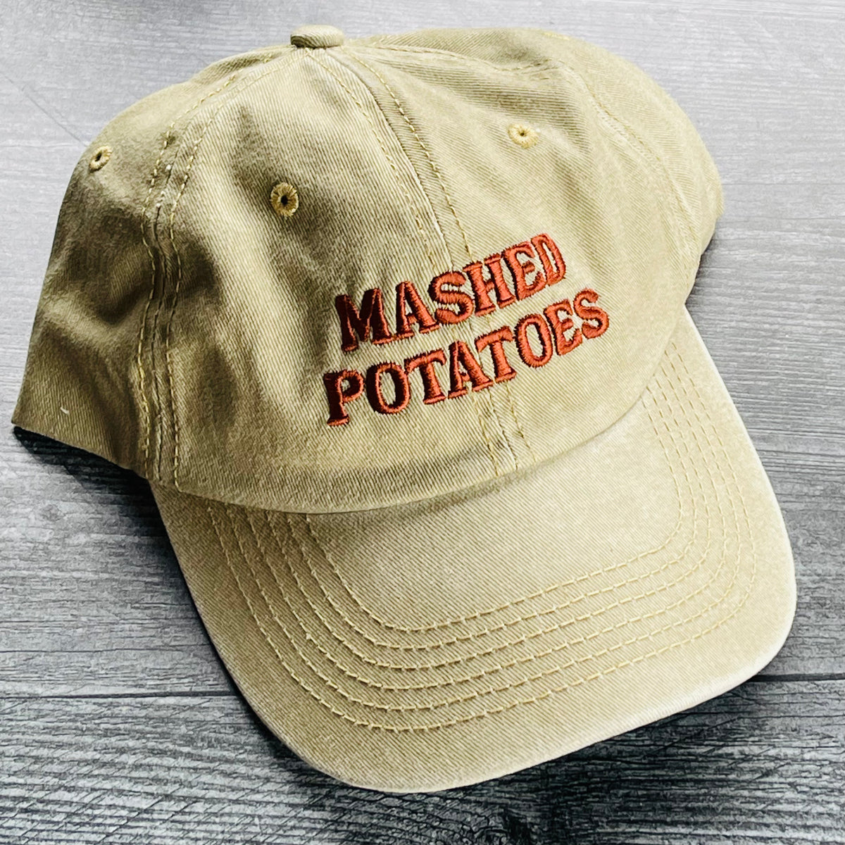 Mashed potatoes Dad Hat – The Silver Spider